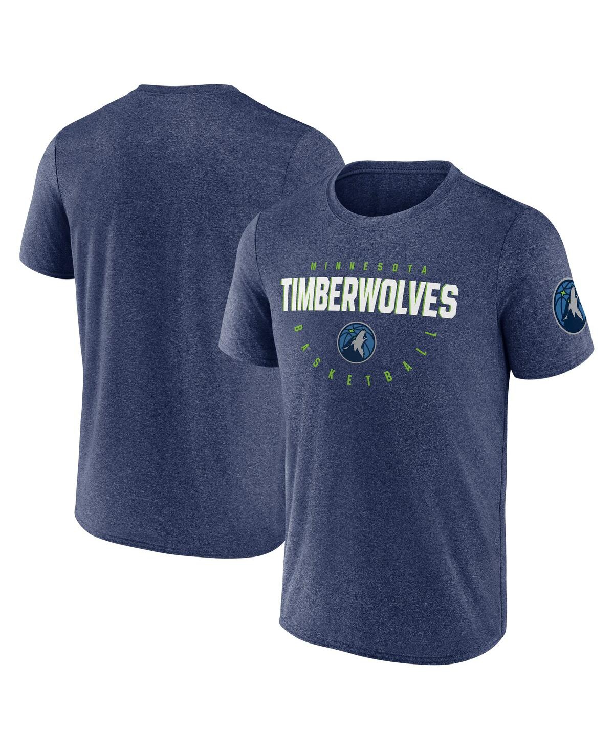 Click here for Logo Athletic Mens Heather Navy Minnesota Timberwo... prices