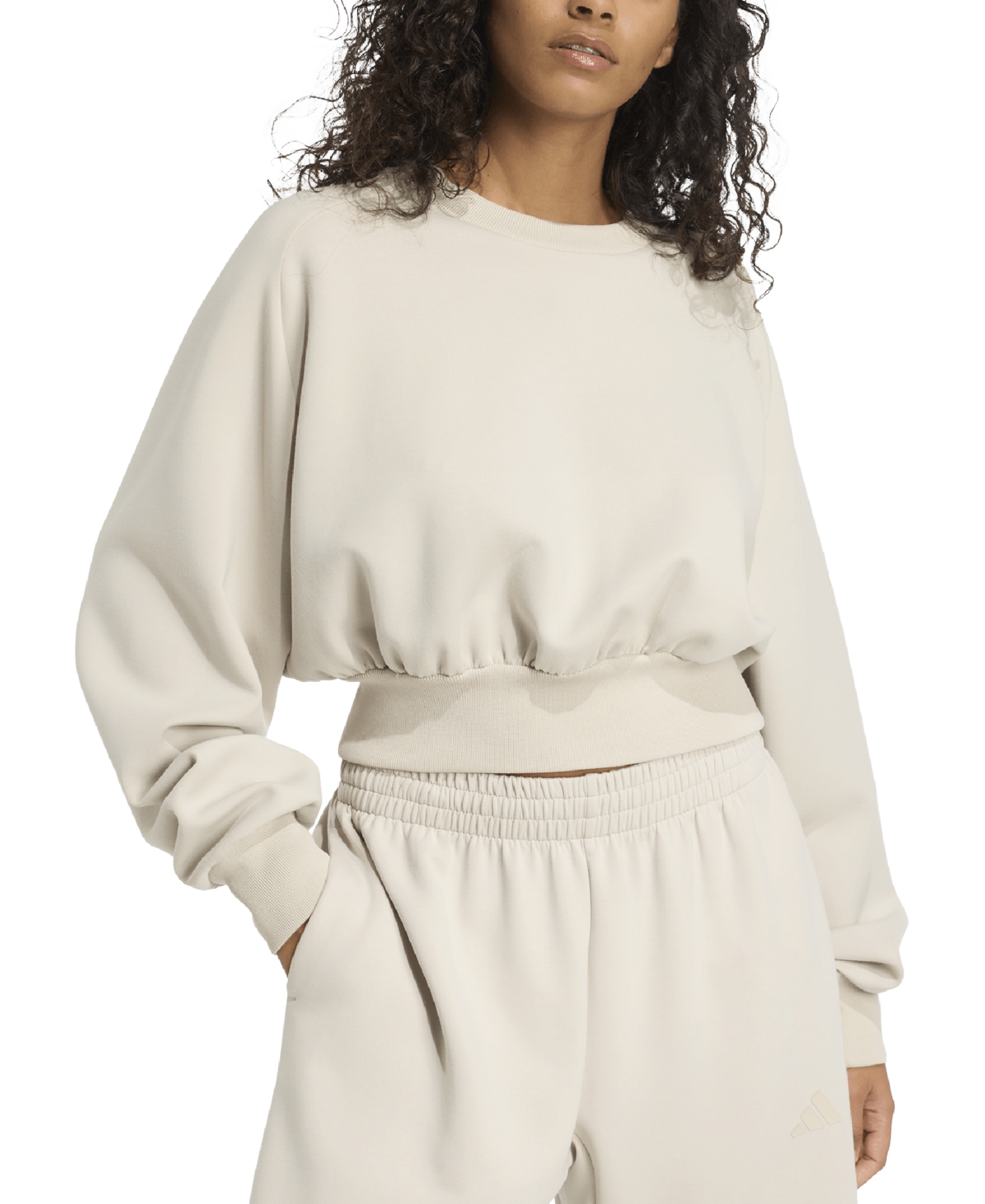 Click here for adidas Womens Soft Lux Relaxed Crewneck Sweatshirt... prices