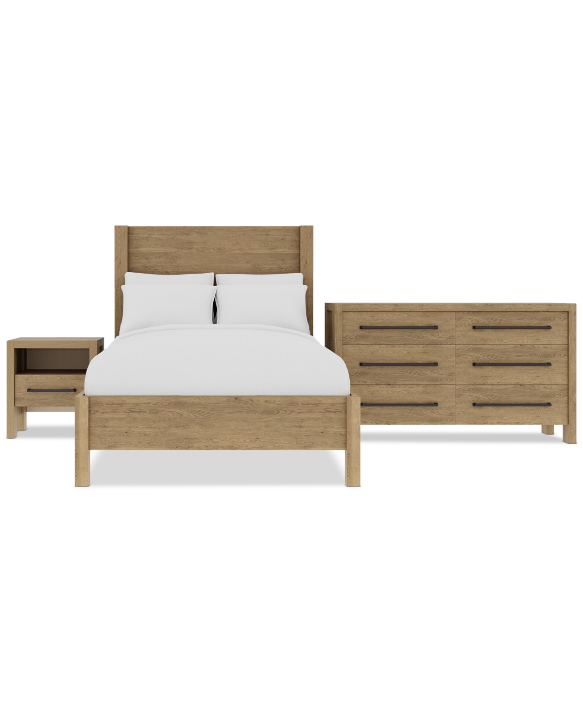 Click here for Davie 3-Pc. Full Set (Panel Bed  Dresser & 1-Drawe... prices