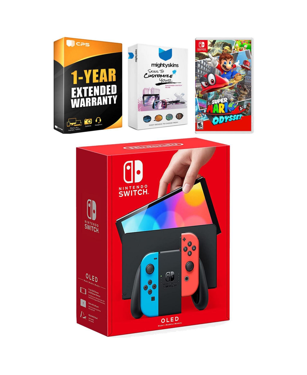 Click here for Nintendo Switch Neon Red & Blue Oled Console with... prices