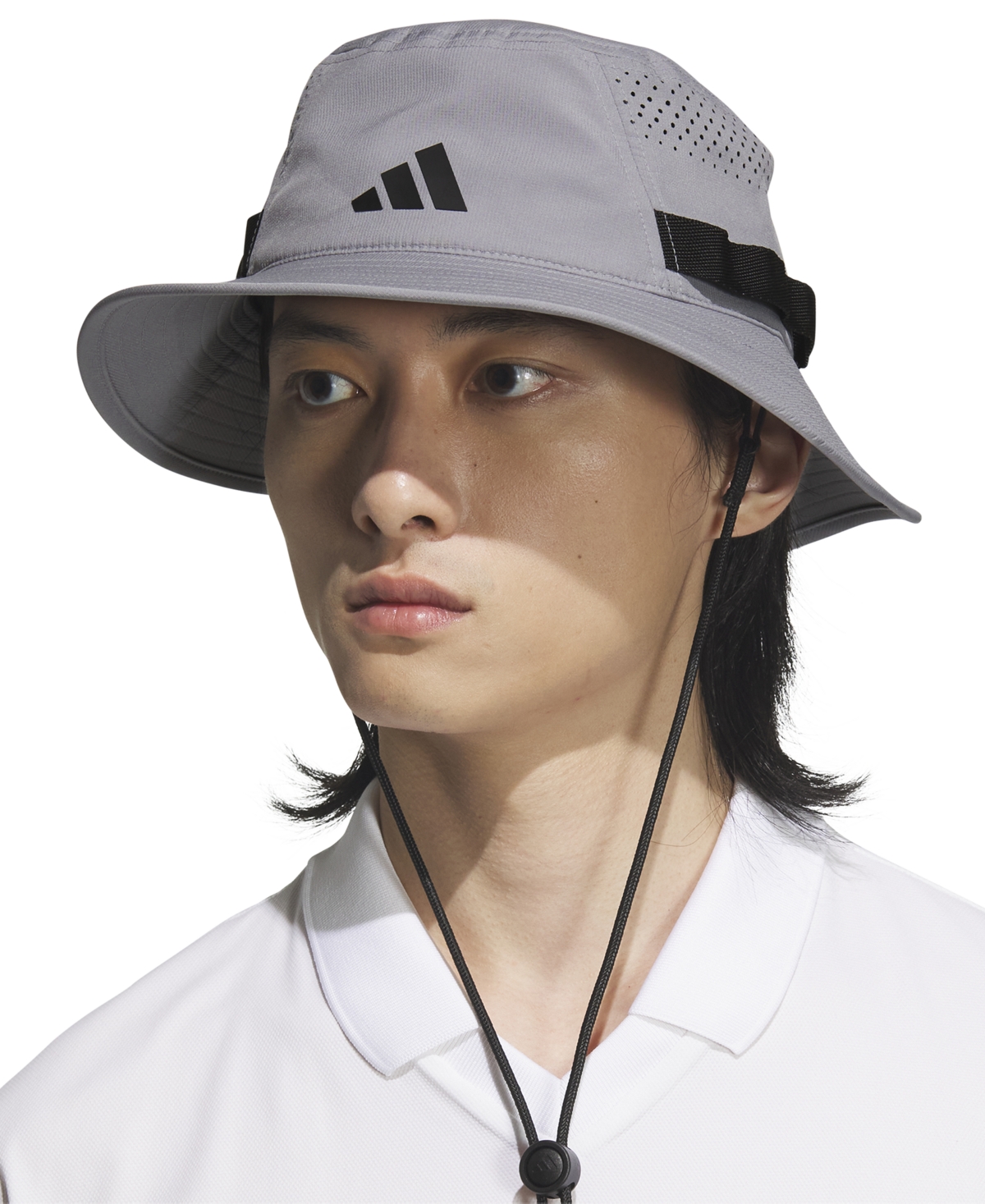 Click here for adidas Mens Victory 5 Bucket Hat - Grey/black prices