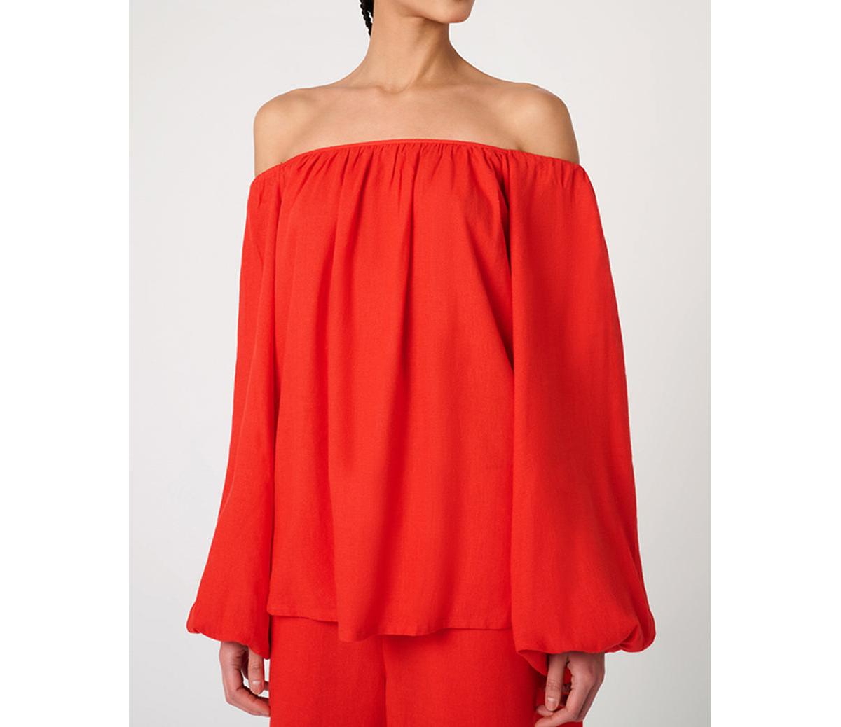 Click here for WeWoreWhat Womens Off The Shoulder Top - Vibrant r... prices
