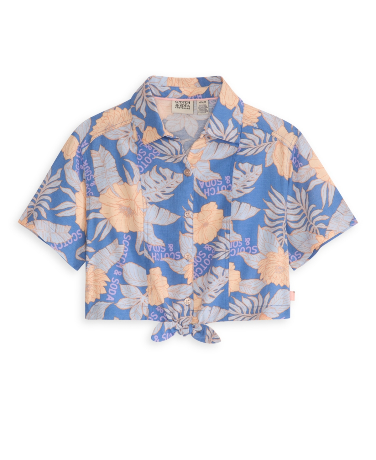 Click here for Scotch & Soda Big Girls Short Sleeve Front Button... prices
