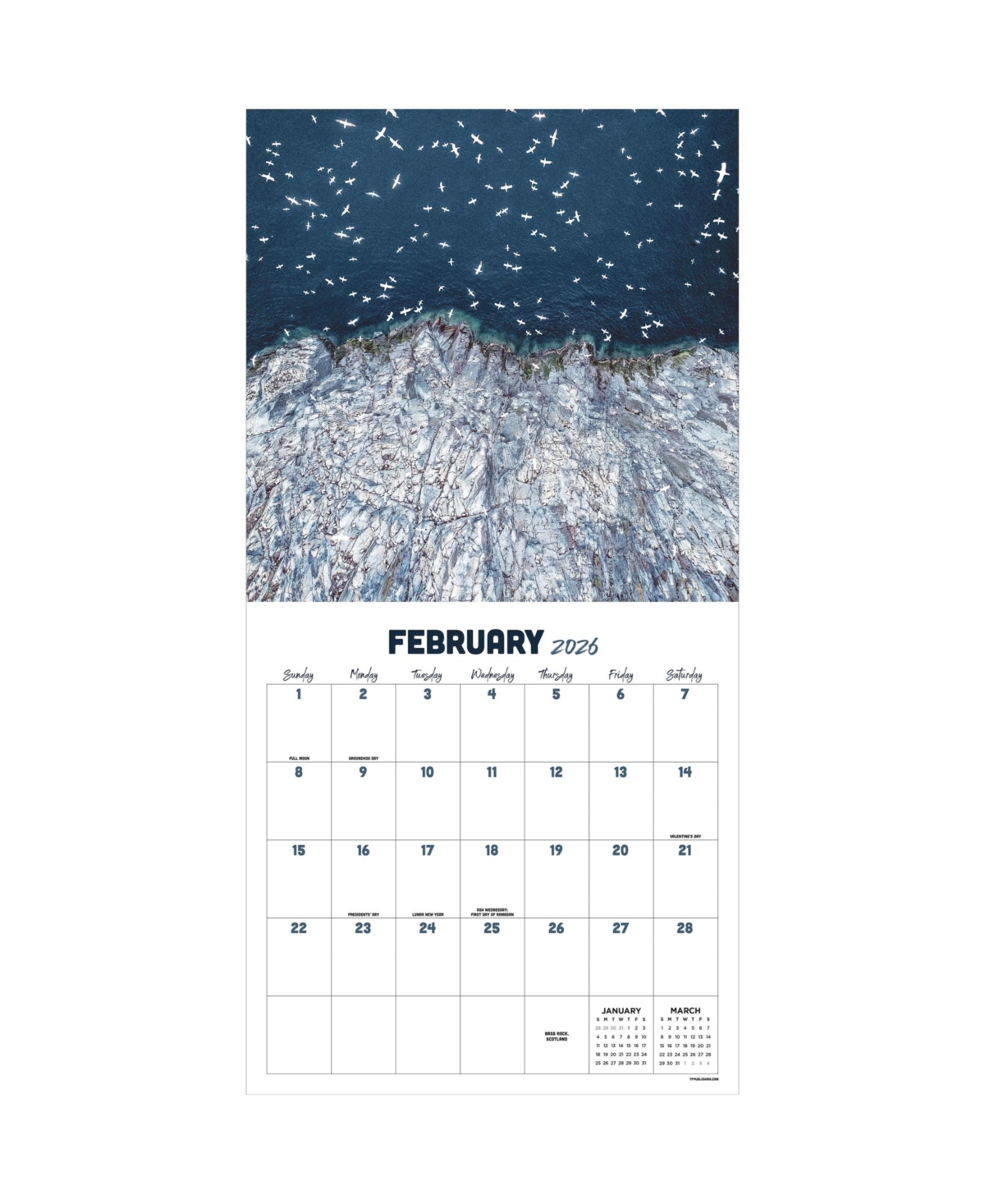 Click here for 2026 Landscapes Wall Calendar - Multicolor prices