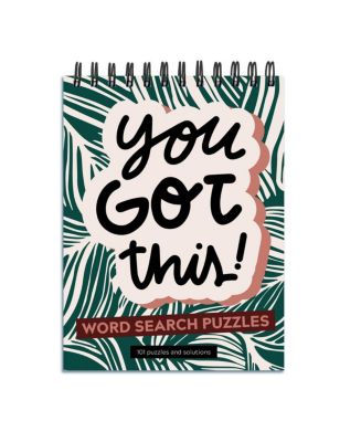You Got This Word Search Book Spiral Puzzle Pad - Macy's