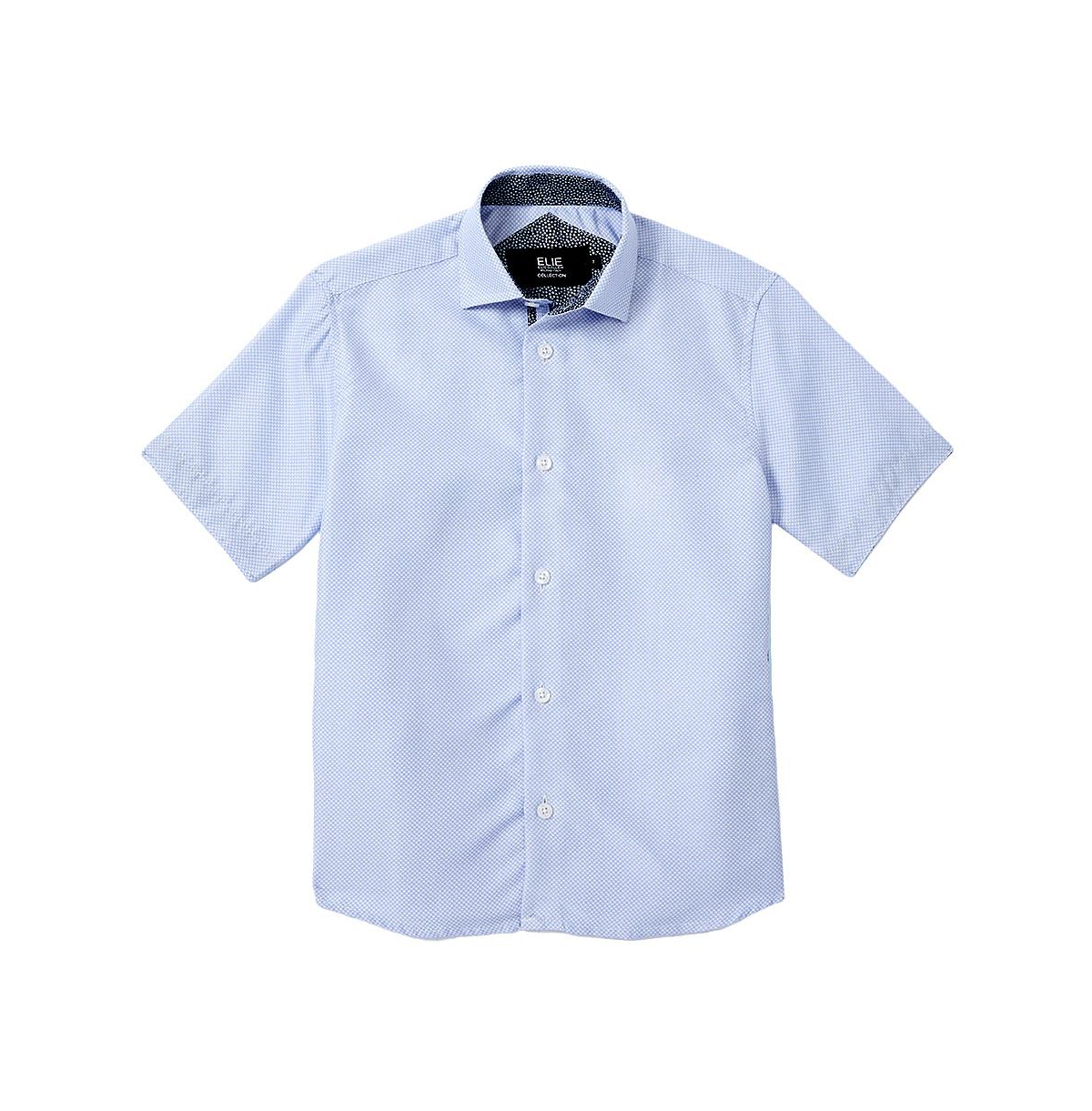 Click here for Elie Balleh Big Boys Blue Micro Houndstooth Button... prices