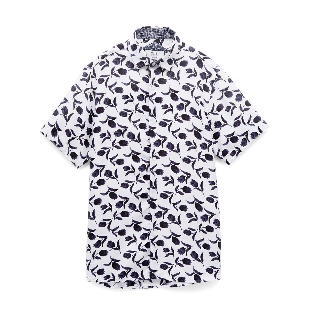 Click here for Elie Balleh Big Boys Blue Floral Button-Down Slim... prices