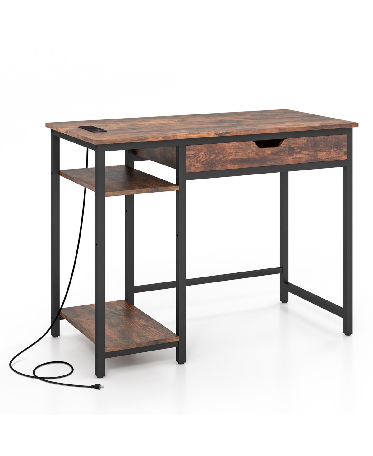Click here for Computer Desk with Charging Station and Drawer & A... prices