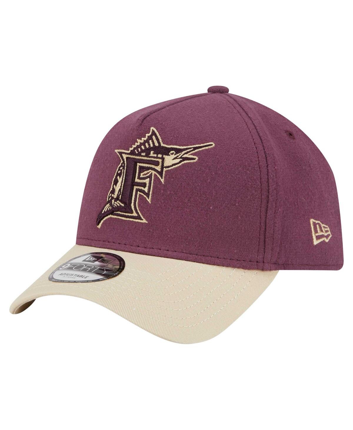 Click here for New Era Mens Maroon Florida Marlins Cooperstown Co... prices