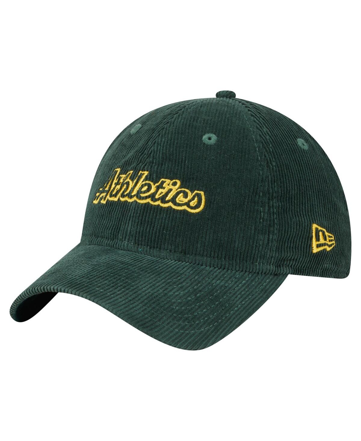 Click here for New Era Womens Green Athletics Corduroy 9TWENTY Ad... prices