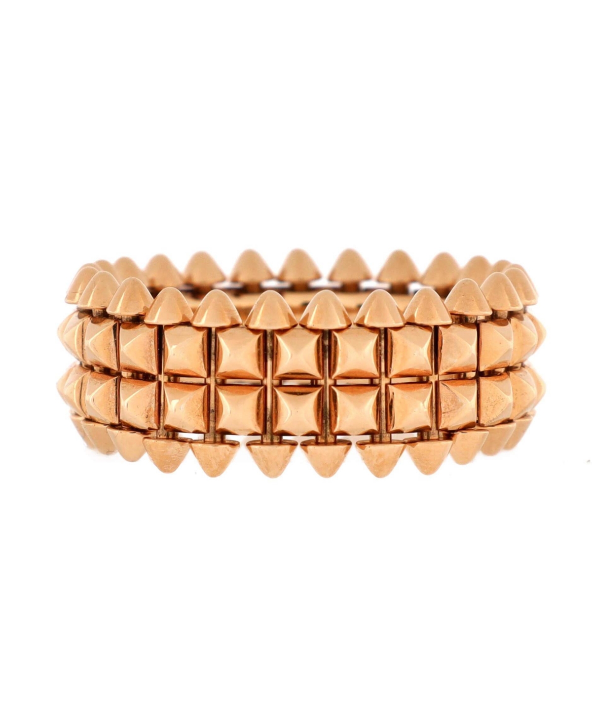 Click here for Pre-Owned Cartier Double Row Clash de Cartier Ring... prices