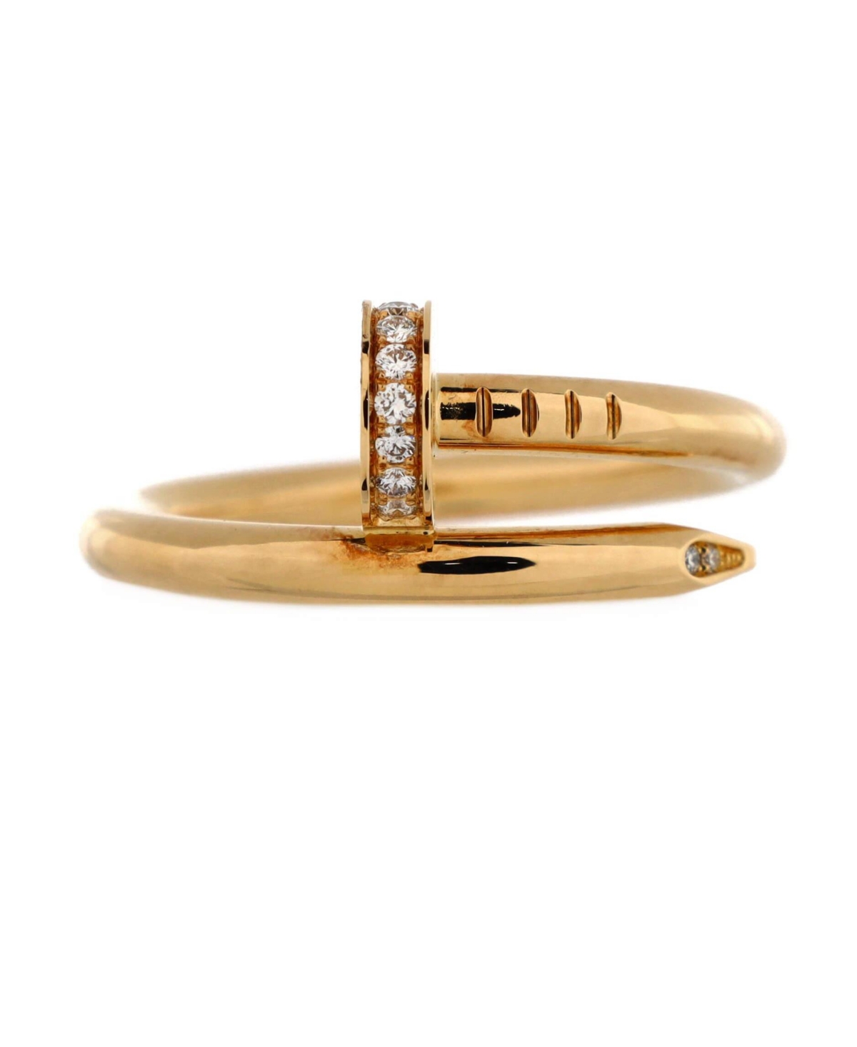 Click here for Pre-Owned Cartier Juste un Clou Ring 18K Gold and... prices