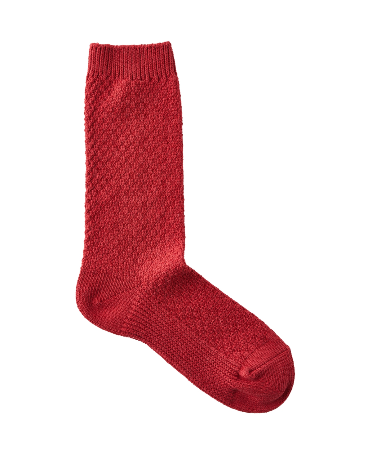 Click here for Cotton On Mens Waffle Socks - Deep red prices