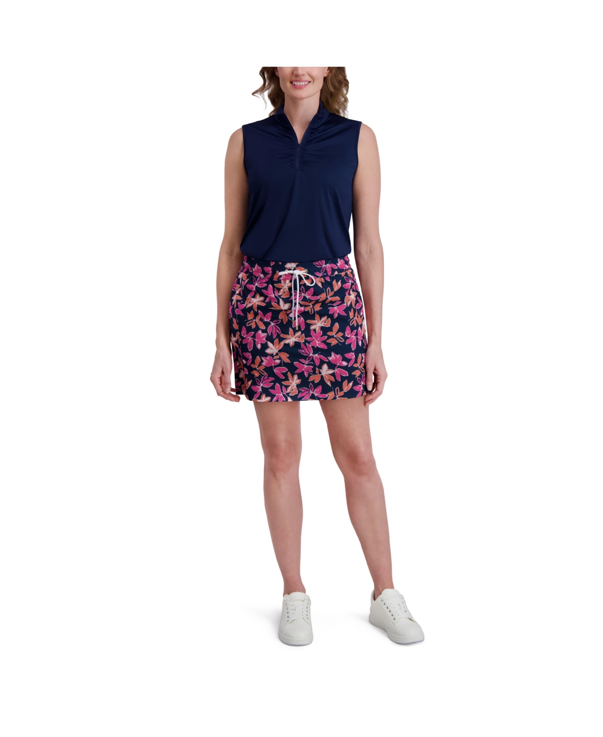 Click here for Stella Parker Womens Elena Pull On Contrast Skort... prices