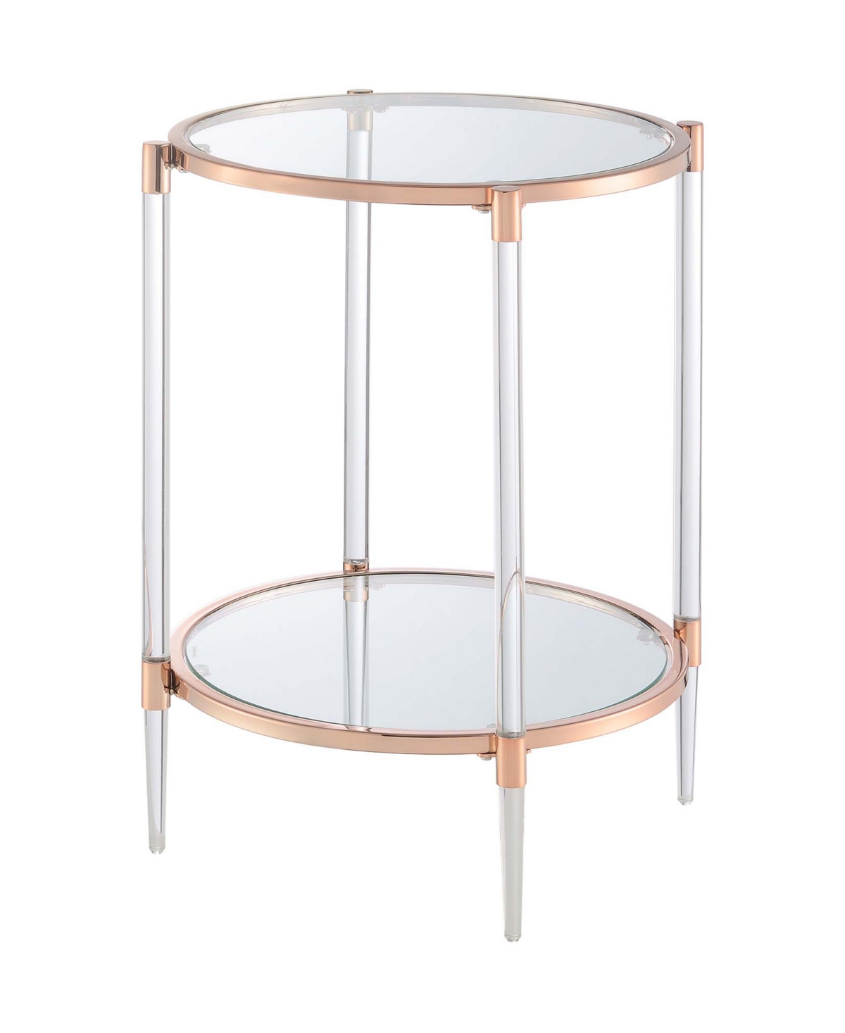Click here for Convenience Concepts Royal Crest 2-Tier Acrylic En... prices