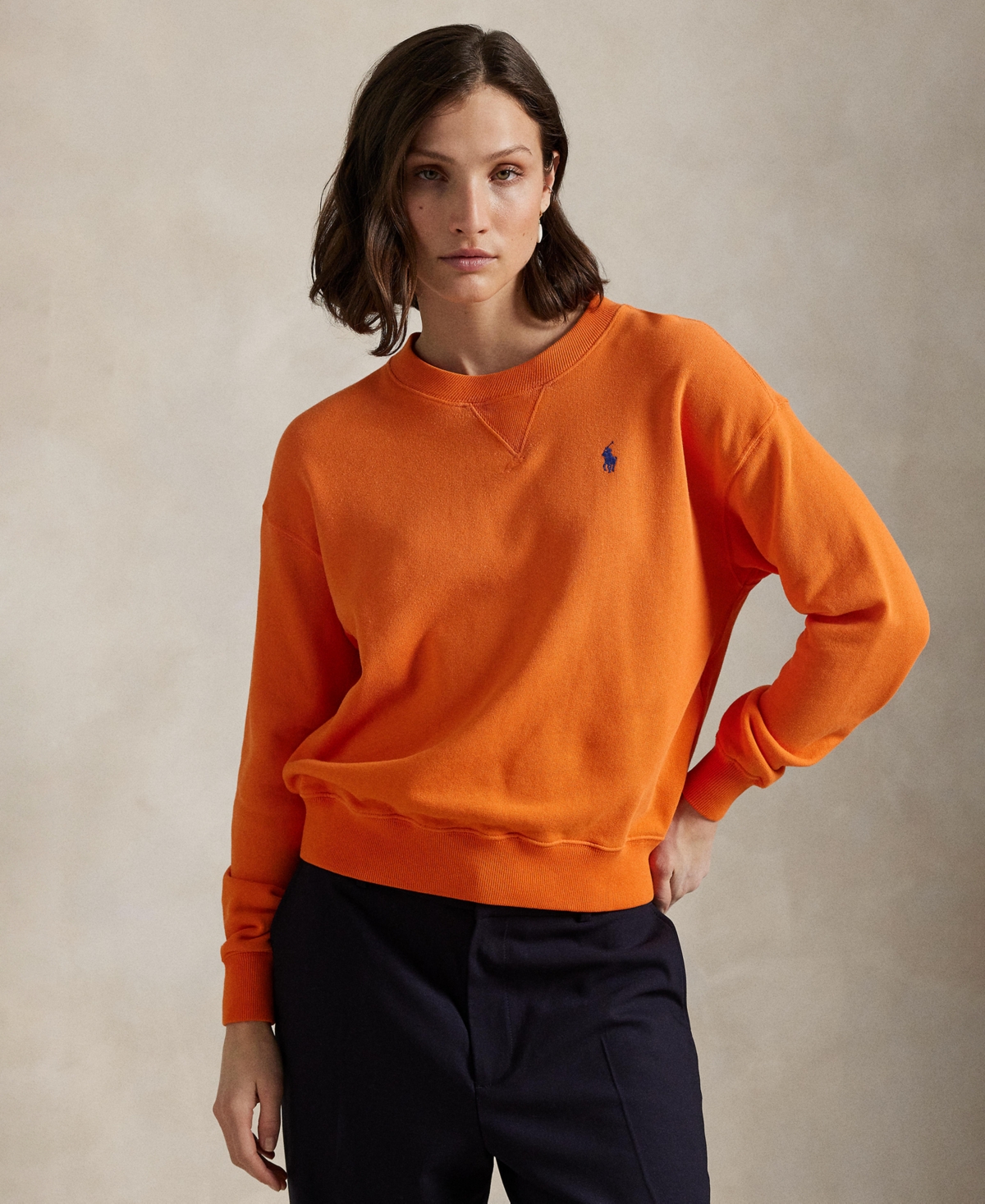 Click here for Polo Ralph Lauren Womens Lightweight Fleece Crewne... prices