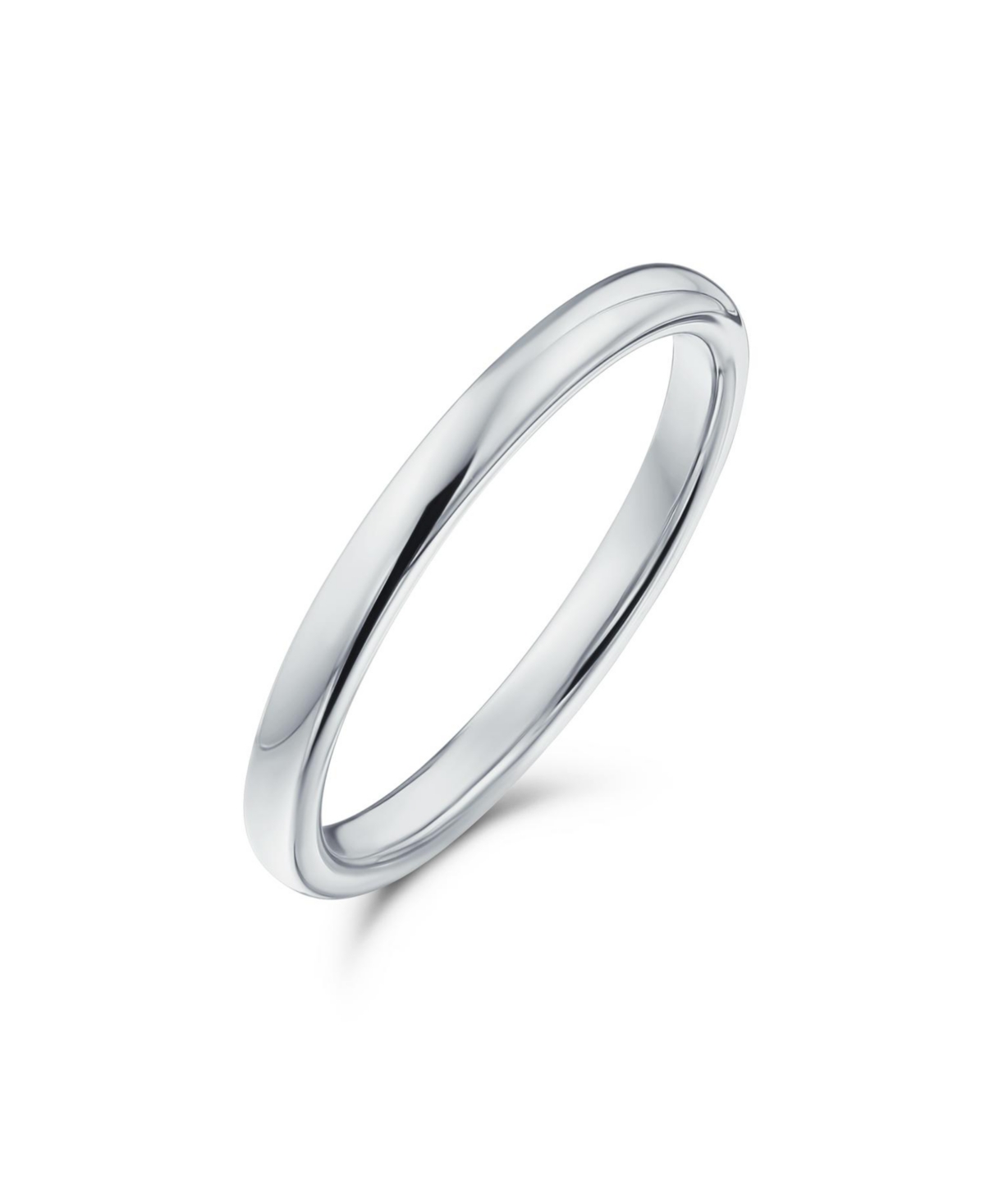 Click here for Bling Jewelry Thin Dome Titanium Eternity Band Rin... prices