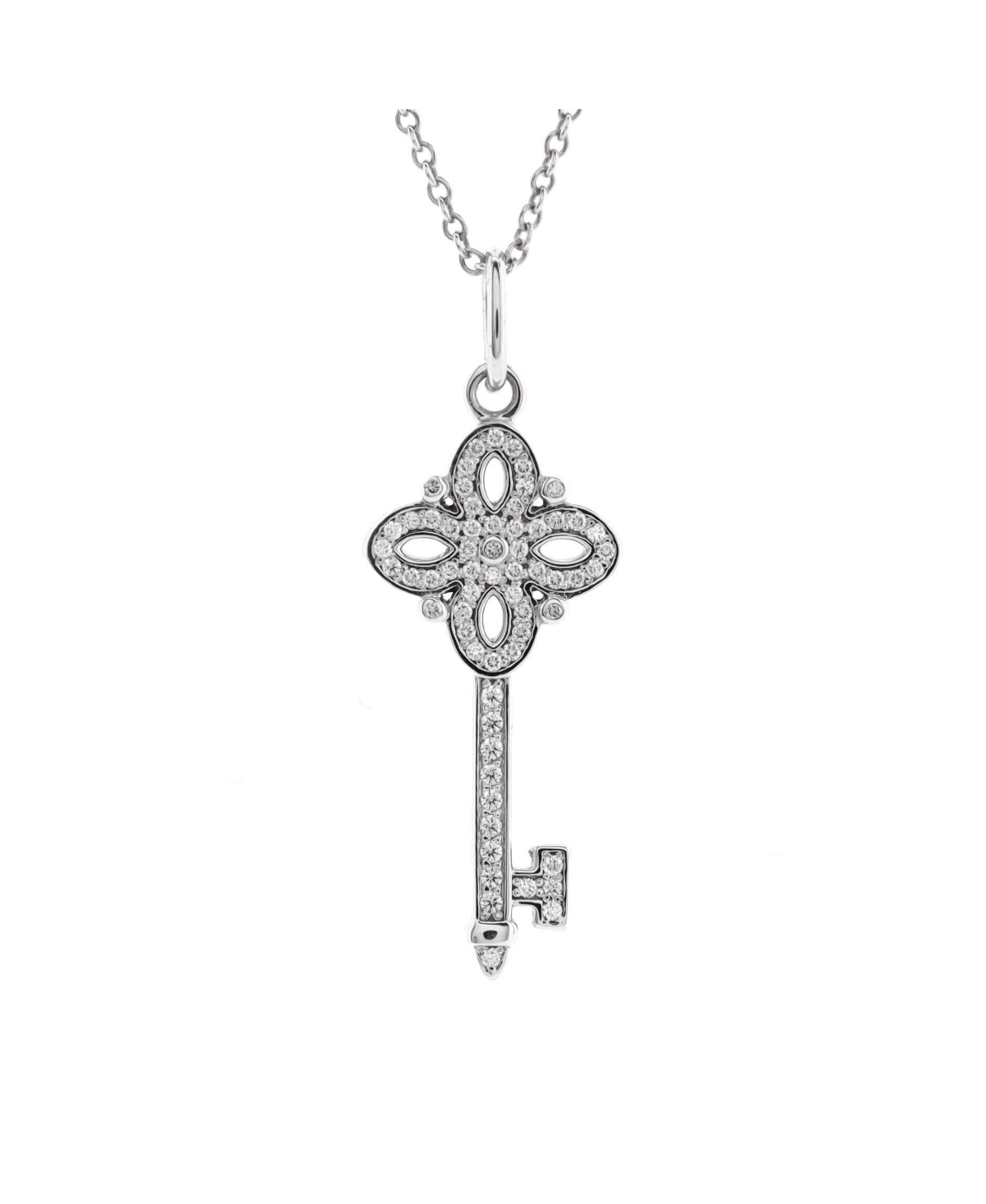 Click here for Pre-Owned Tiffany & Co. Mini Victoria Key Pendant... prices