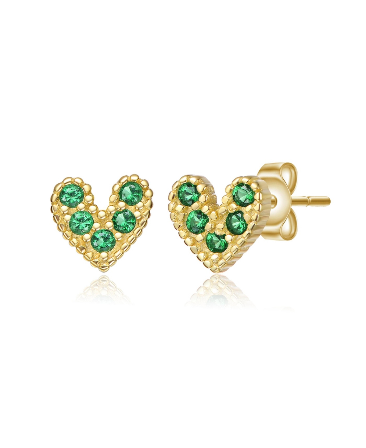 Click here for Kids 14K Gold Plated with Colored Cubic Zirconia A... prices