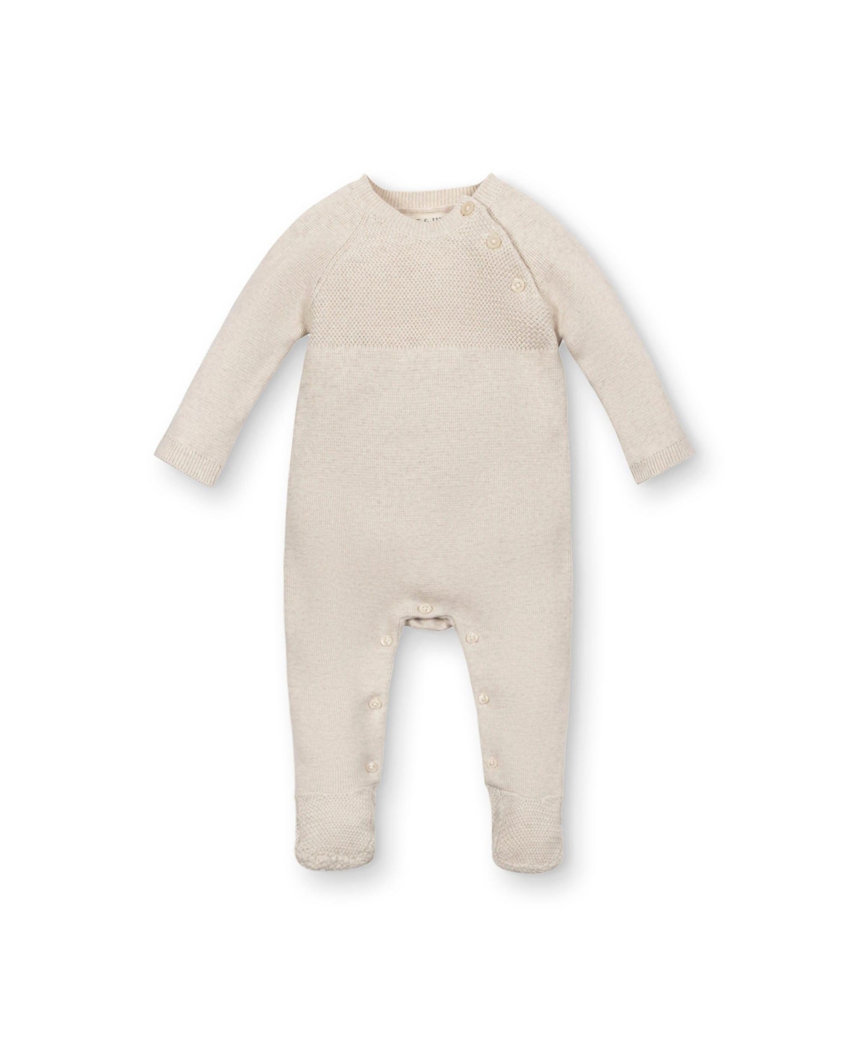Click here for Hope & Henry Baby Organic Raglan Footed Sweater Ro... prices