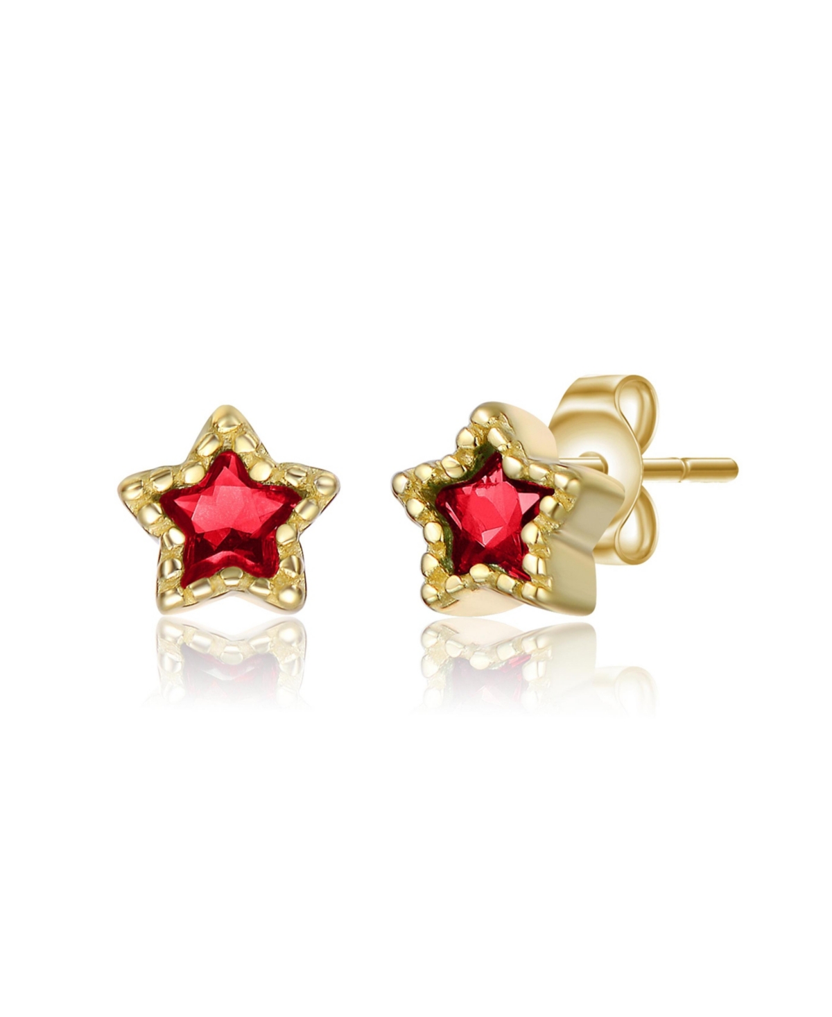 Click here for Kids 14K Gold Plated with Colored Cubic Zirconia S... prices