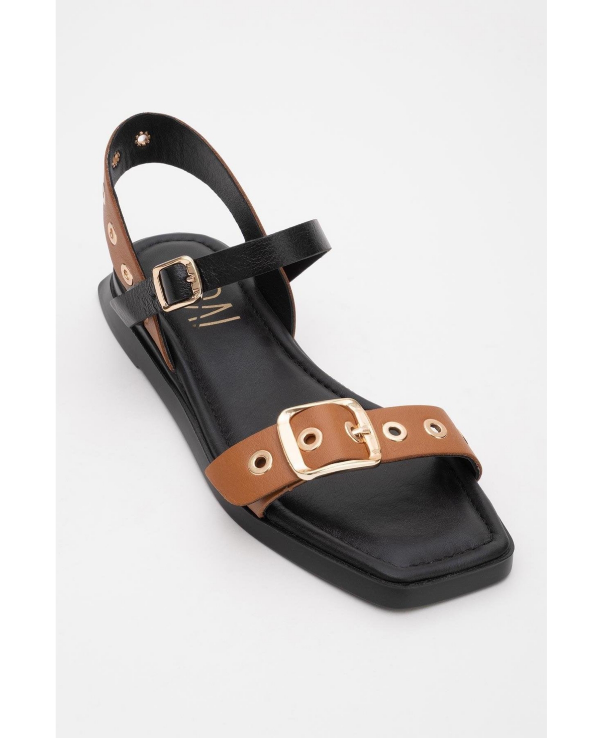 Click here for Mozes Leather Sandal (Women) - Cognac brown leathe... prices