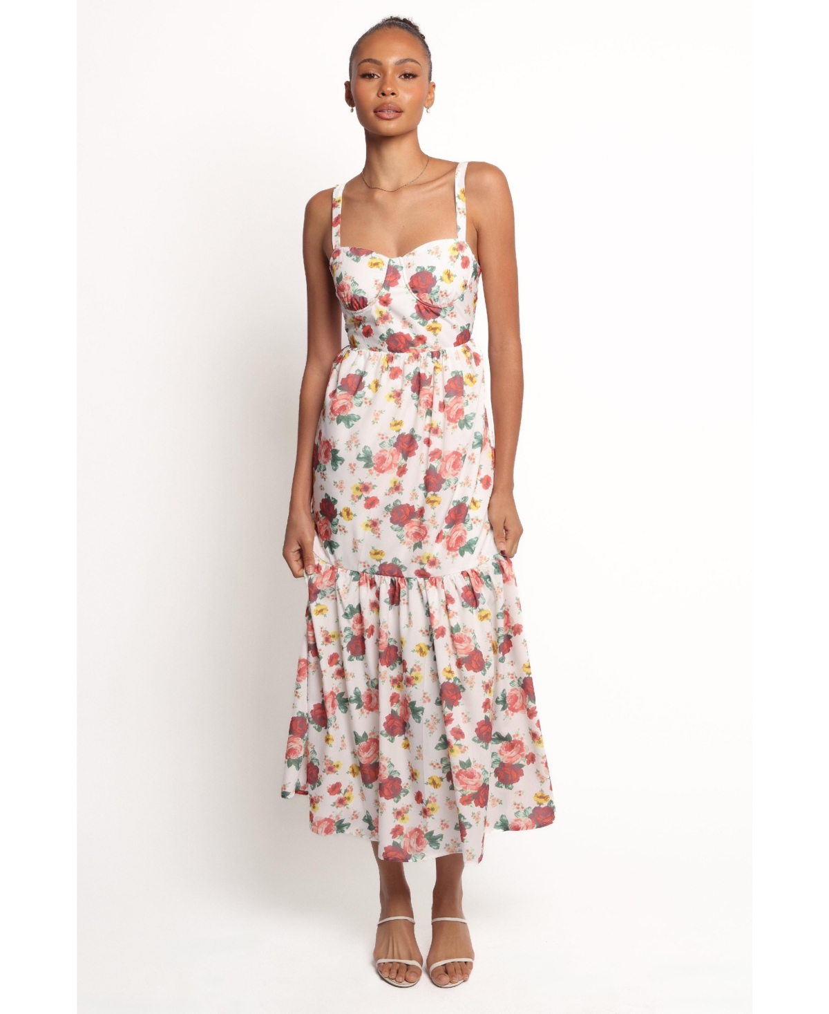 Click here for Petal and Pup Womens Donatella Maxi Dress - Floral prices