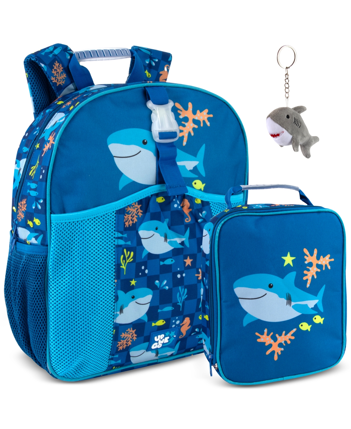 Click here for Ad Sutton Up We Go Shark Backpack  Lunch Bag & Plu... prices
