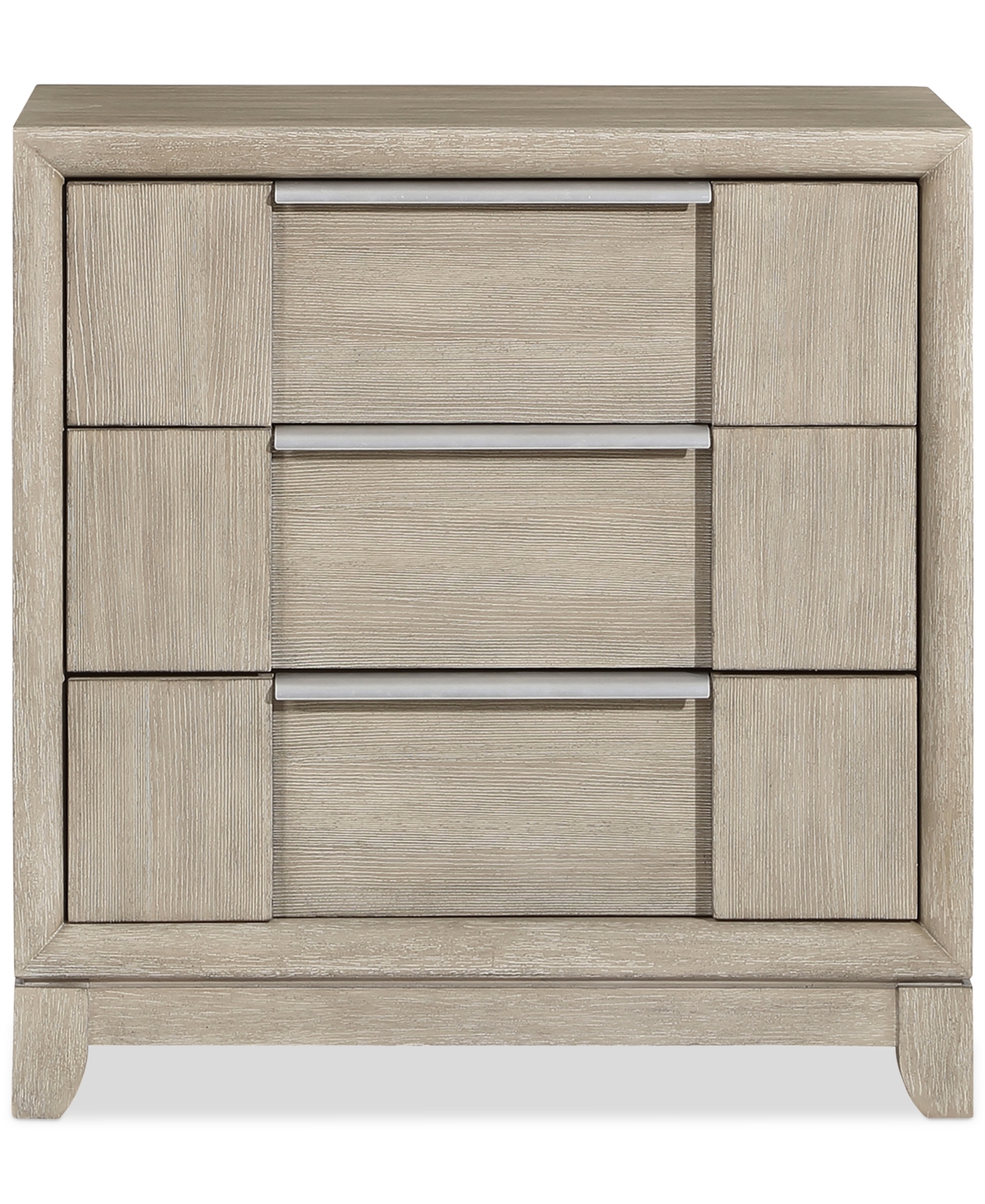 Click here for Kaci Nightstand - Light Gray prices