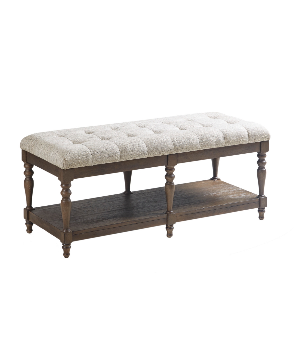Click here for Martha Stewart 44 Fabric Highland Tufted Accent Be... prices