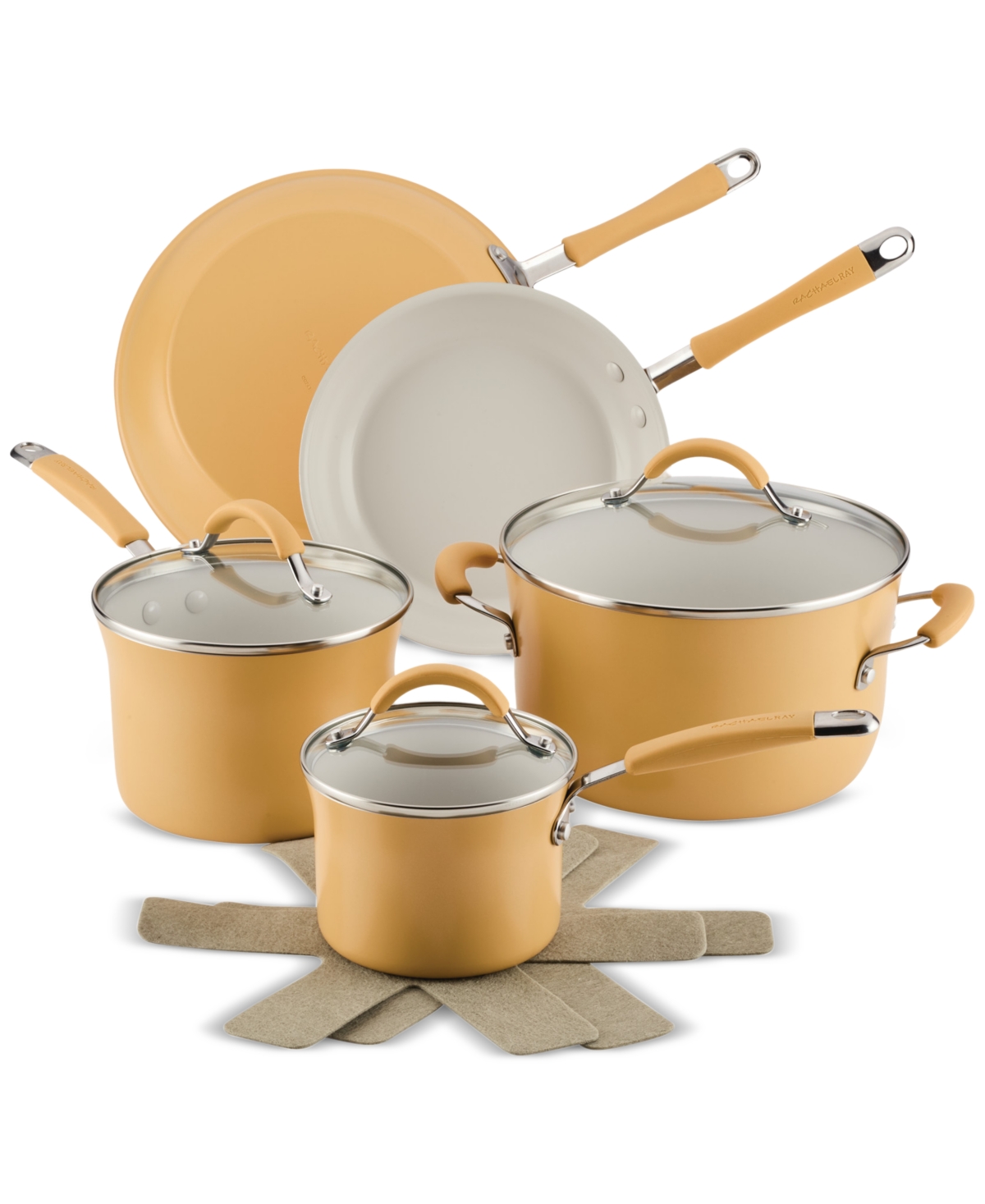 Click here for Rachael Ray Cucina Ceramic Nonstick 10-Piece Cookw... prices