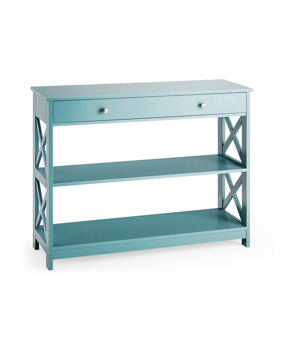 Click here for Console Table 3-Tier with Drawer and Storage Shelv... prices