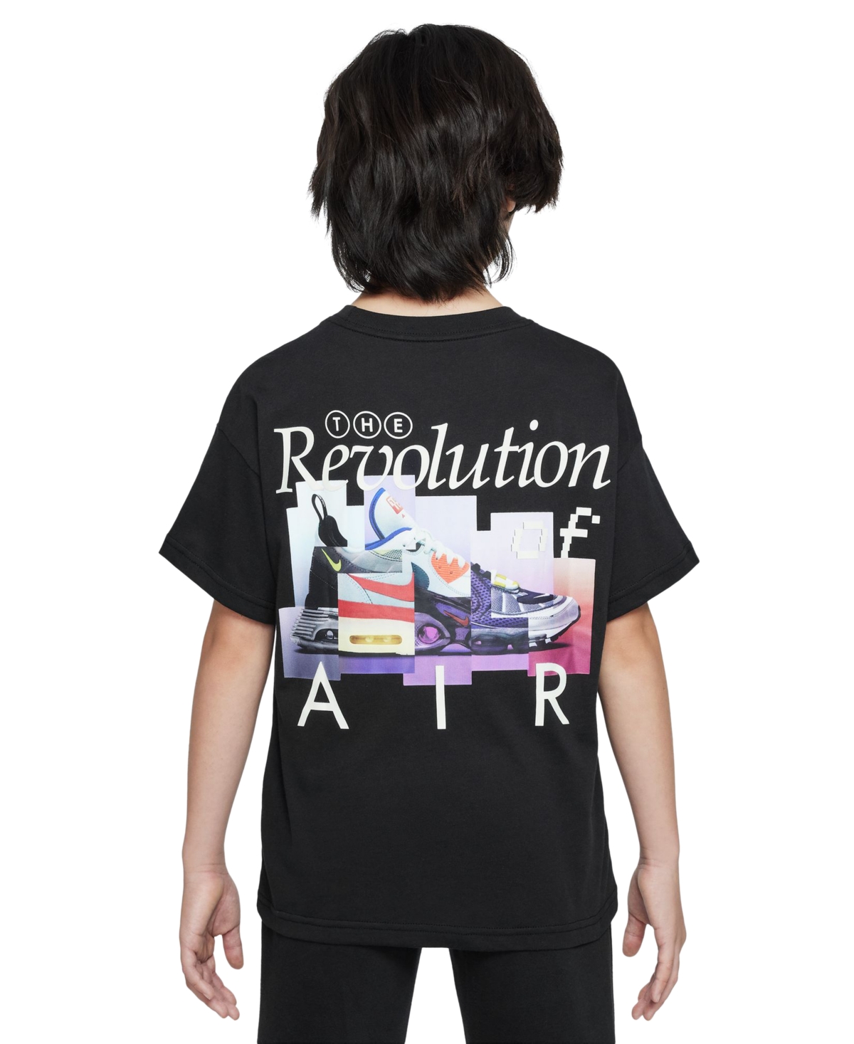 Click here for Nike Sportswear Big Boys Cotton Air Graphic T-Shir... prices