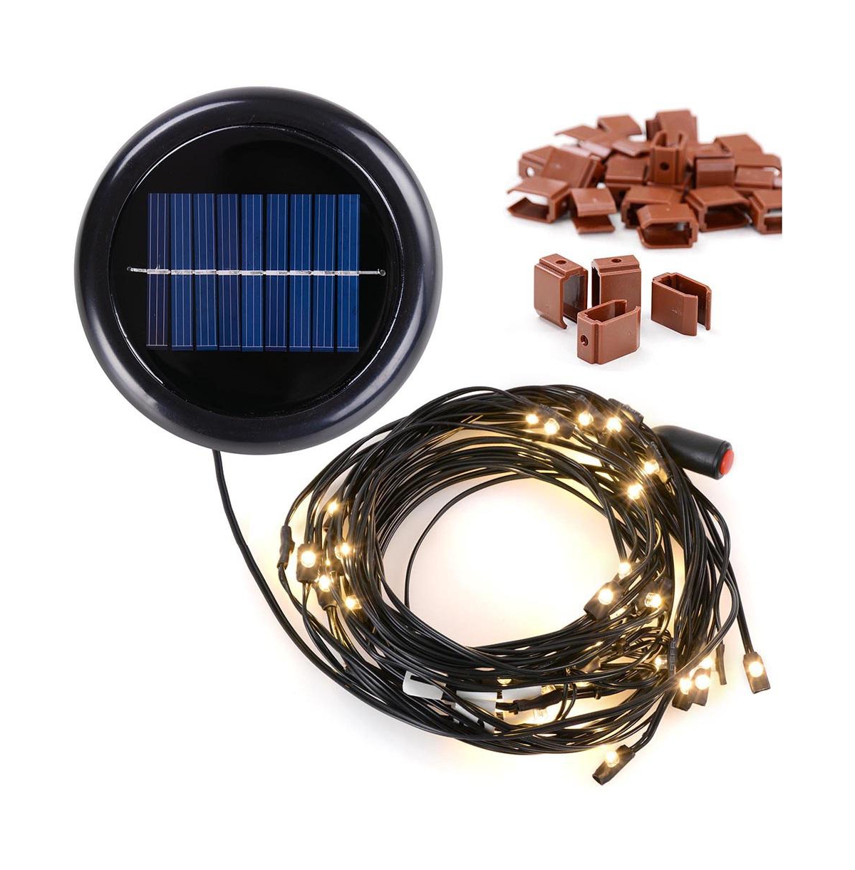 Click here for 40 Led Solar String Light Warm White Fit for 8-Rib... prices