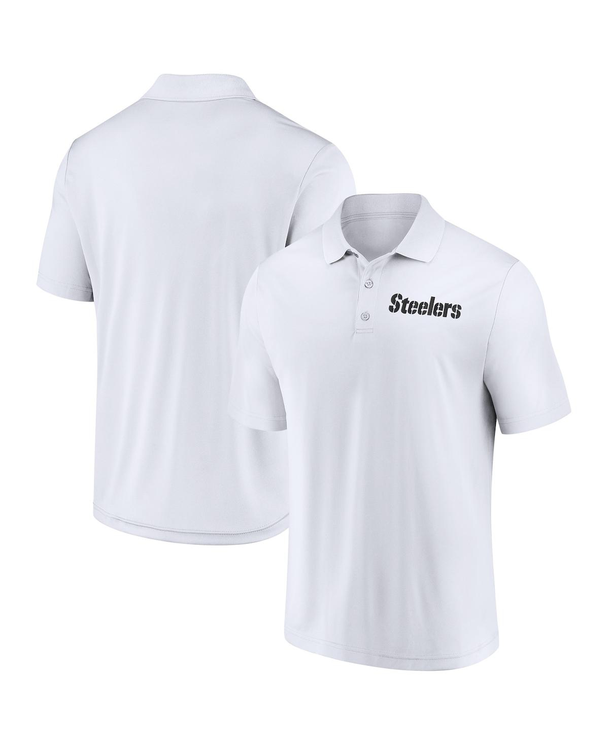 Click here for Fanatics Mens White Pittsburgh Steelers Lockup Pol... prices