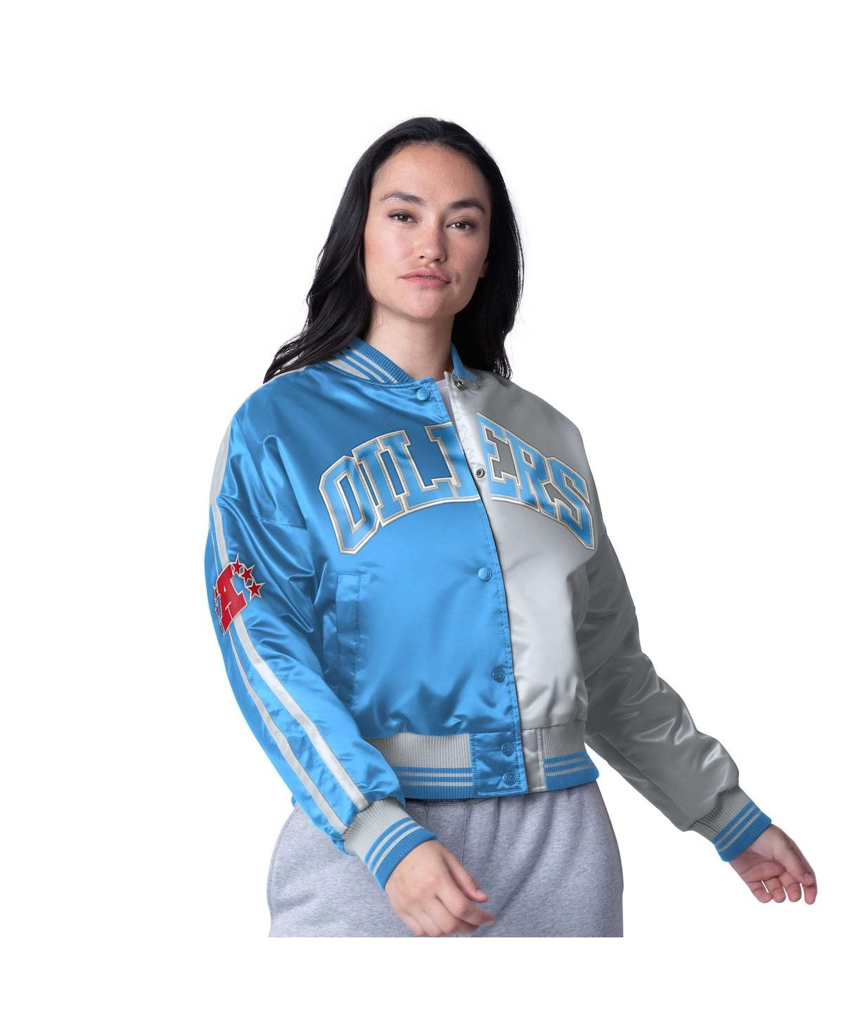 Click here for Starter Womens Light Blue/Silver Houston Oilers Gr... prices