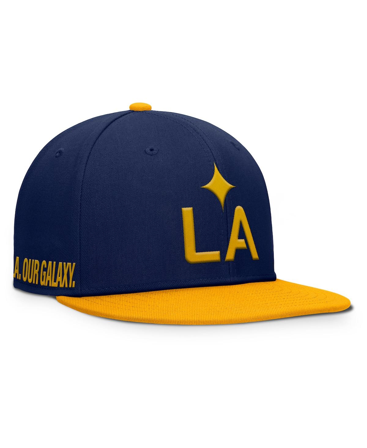 Click here for Fanatics Mens Navy La Galaxy Sitter Snapback Hat -... prices