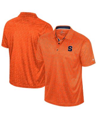 Colosseum Men's Orange Syracuse Orange Sublimated Golf Polo Shirt - Macy's
