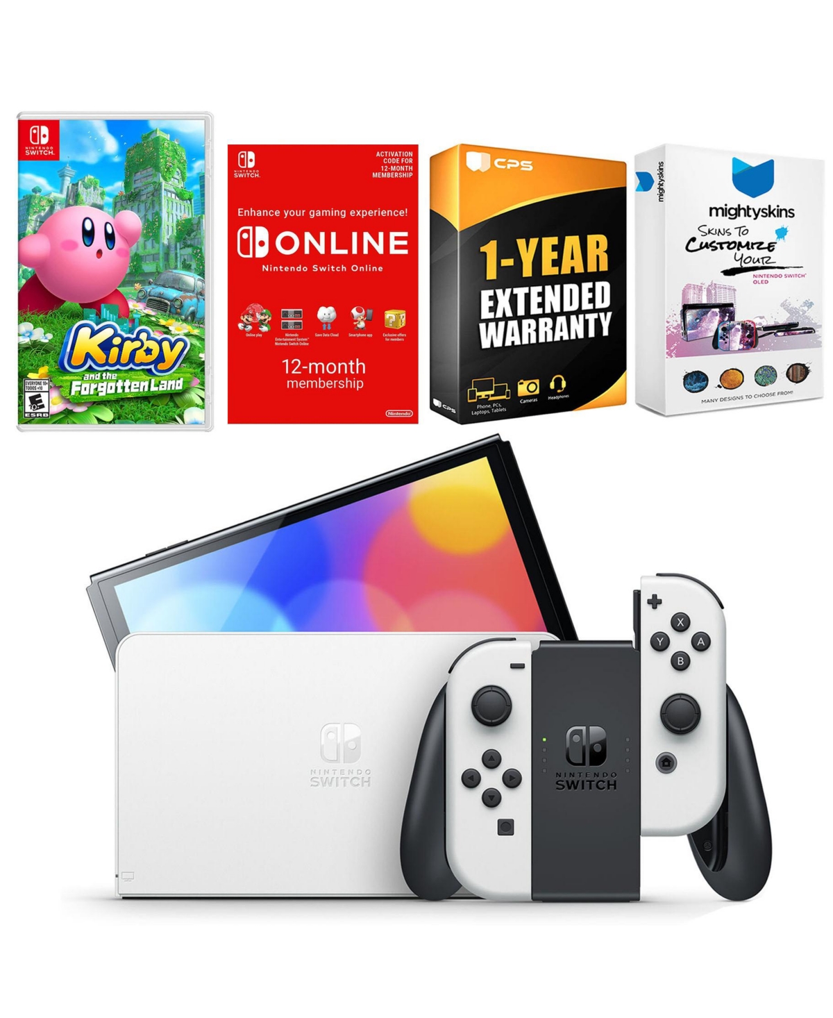 Click here for Nintendo Switch White Oled Console with Kirby and... prices