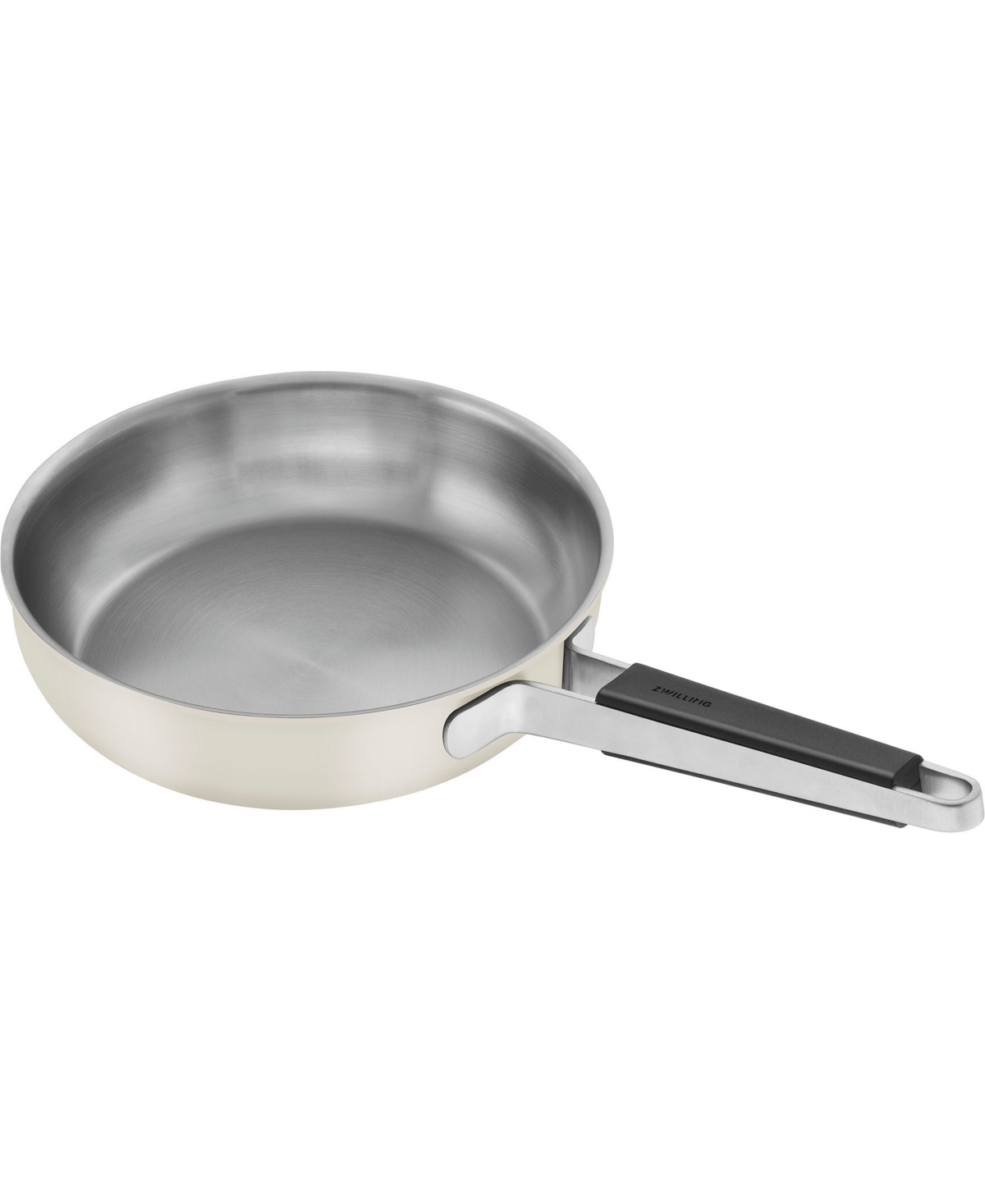 Click here for Zwilling Pure Stainless Steel 9.5 Fry Pan - Ivory prices