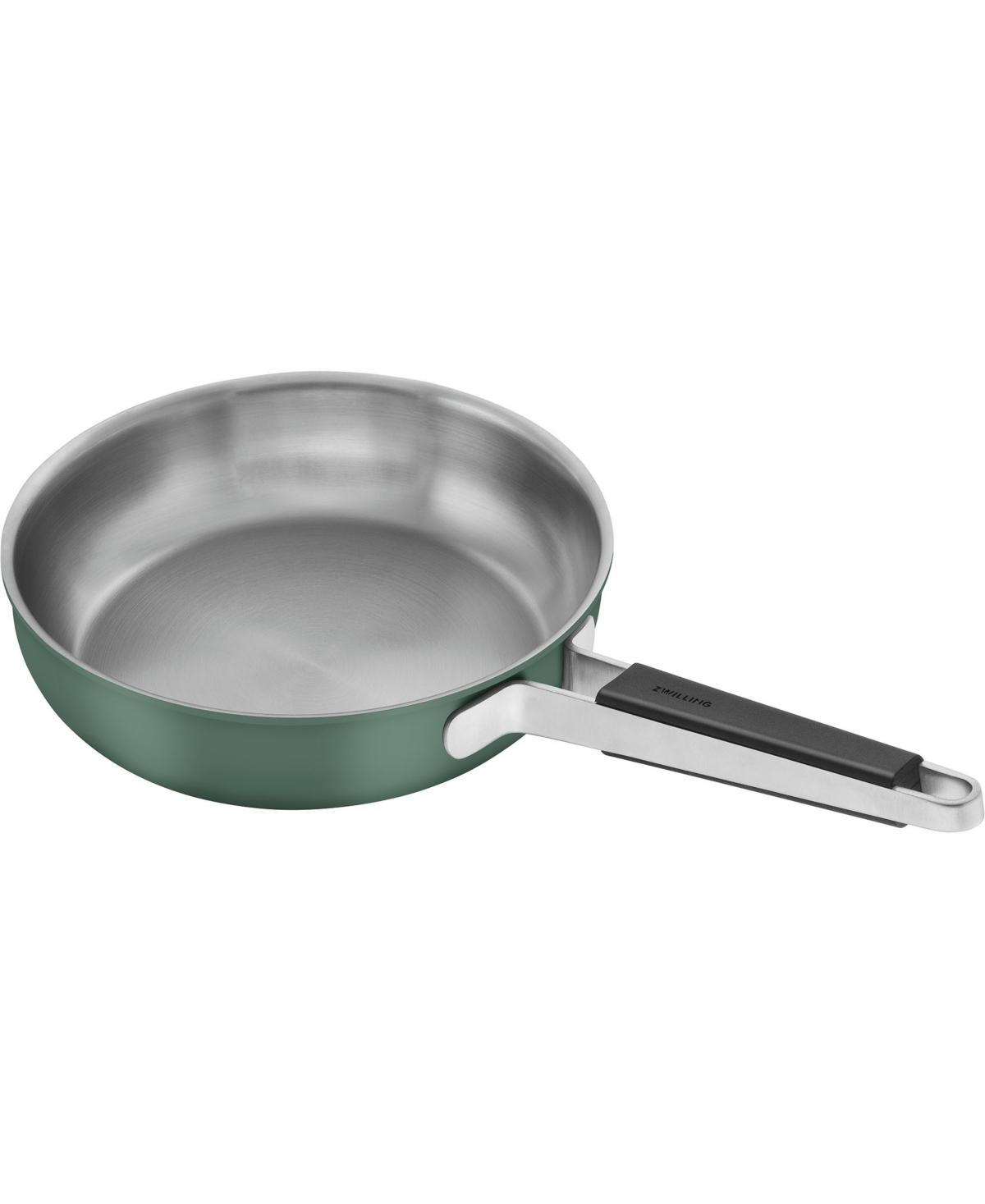 Click here for Zwilling Pure Stainless Steel 9.5 Fry Pan - Green prices