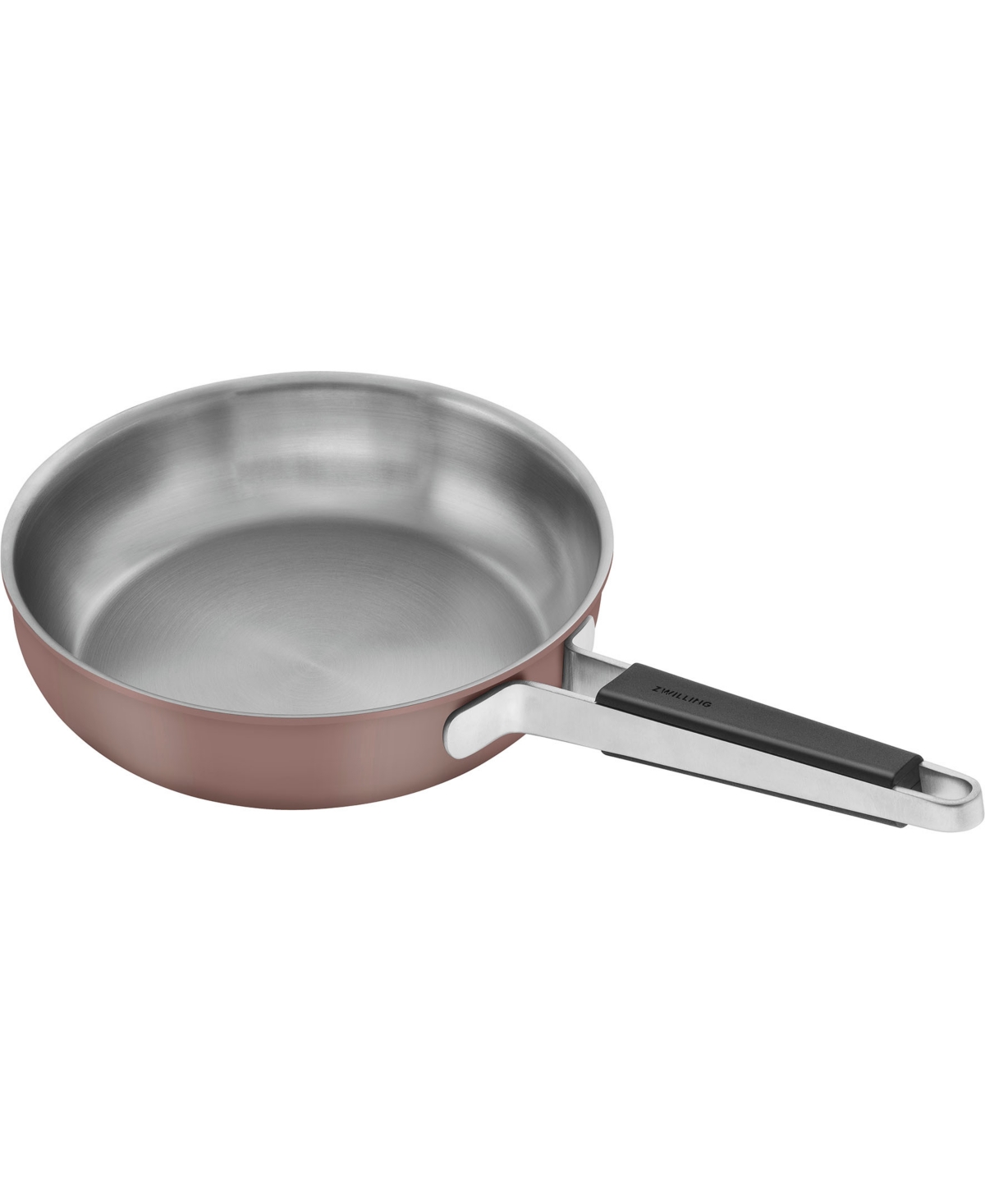 Click here for Zwilling Pure Stainless Steel 9.5 Fry Pan - Rose prices