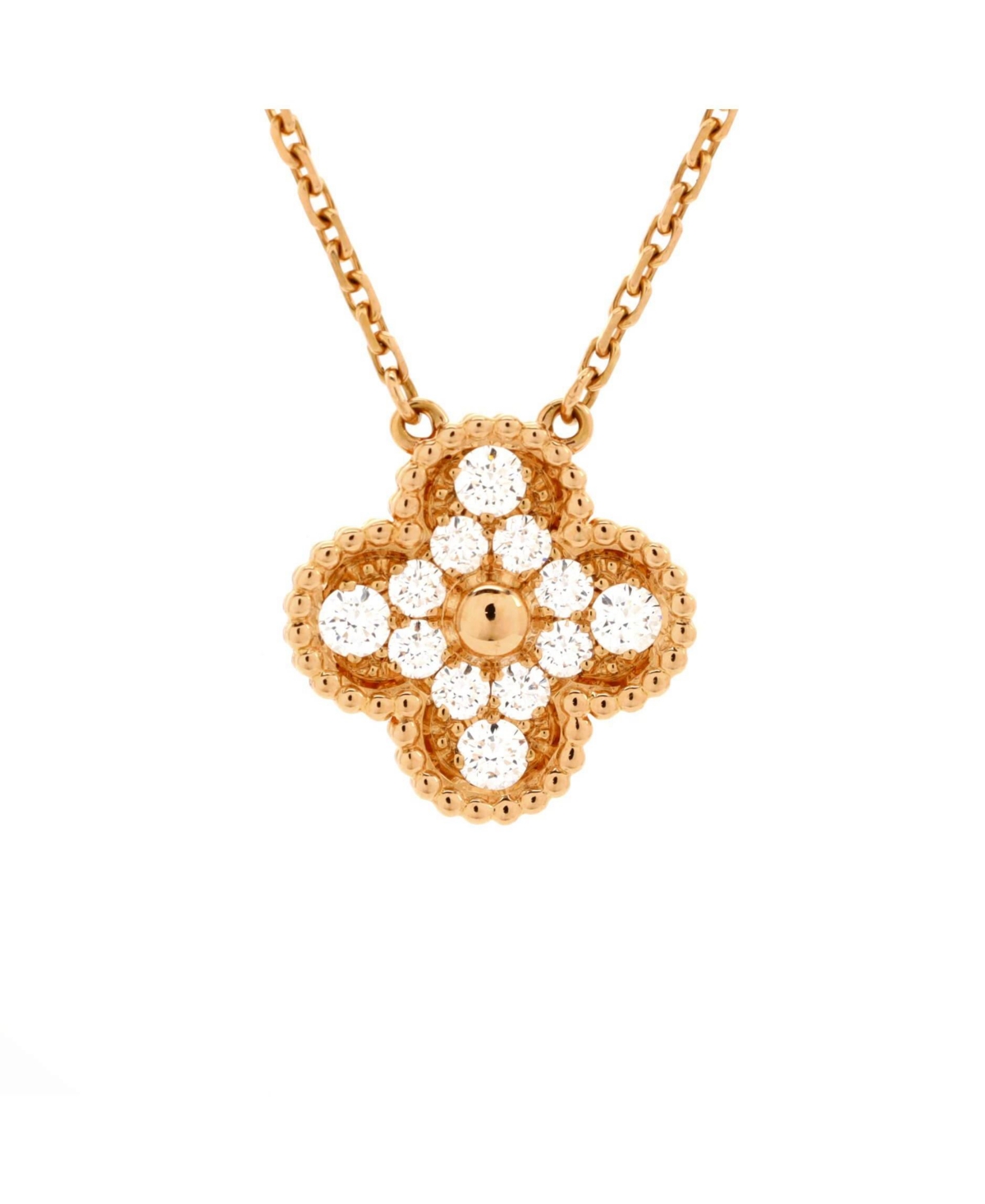 Click here for Pre-Owned Van Cleef & Arpels Vintage Alhambra Pend... prices
