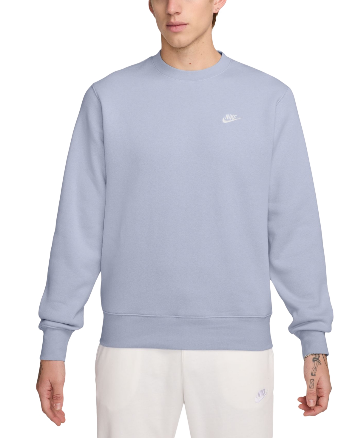 Click here for Nike Mens Pullover Fleece Crewneck Logo Sweatshirt... prices