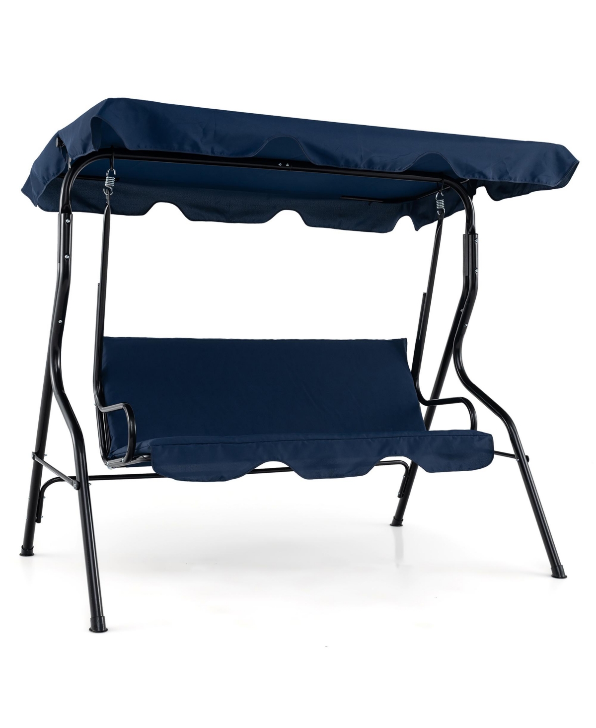 Click here for Gymax 3-Person Swing Chair Porch Swing Seat w/ Adj... prices