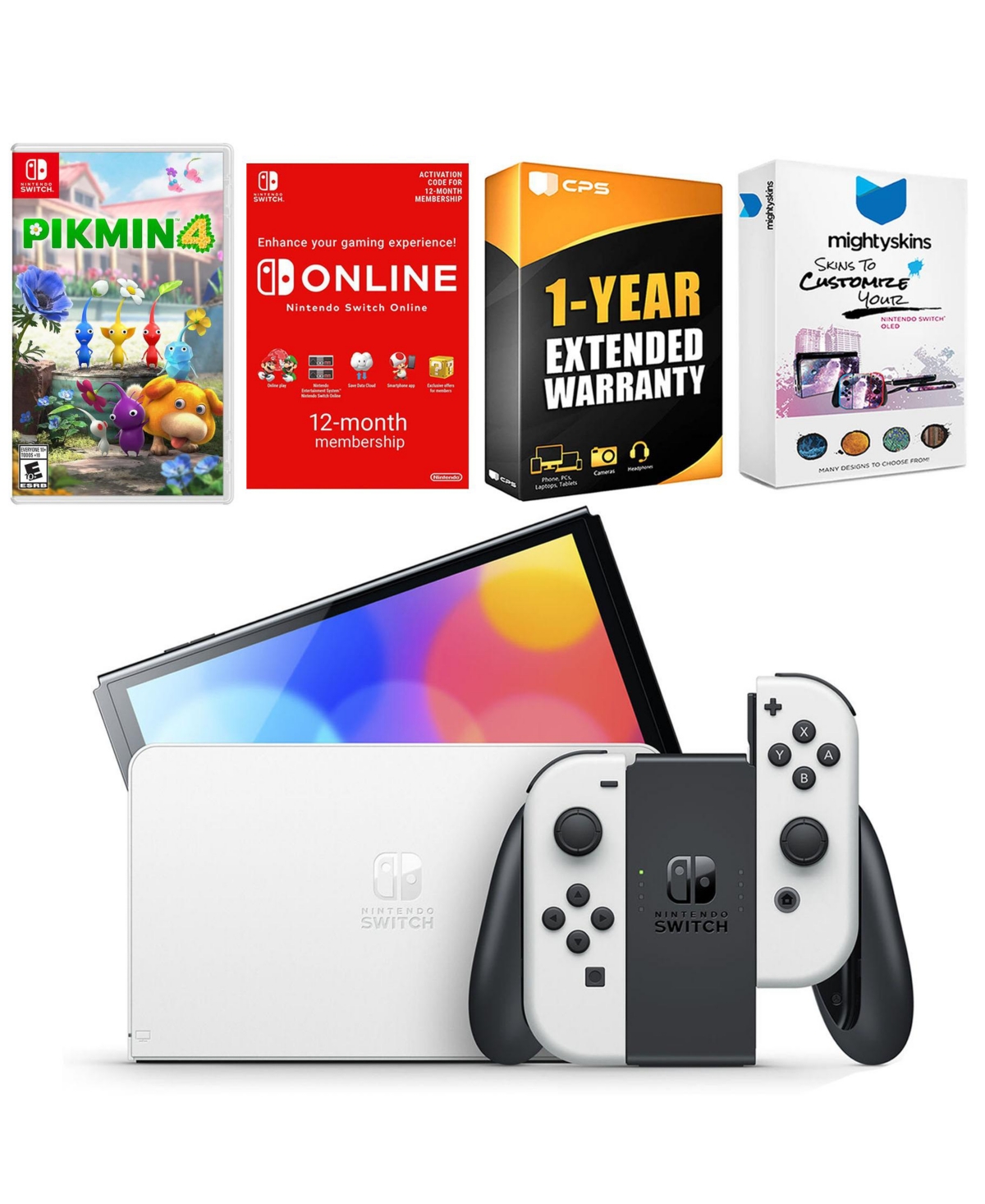 Click here for Nintendo Switch White Oled Console with Pikmin 4... prices