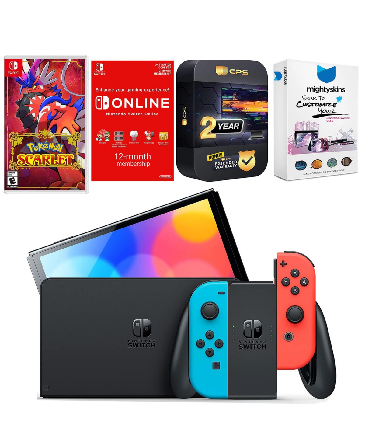 Click here for Nintendo Switch Neon Red & Blue Oled Console with... prices