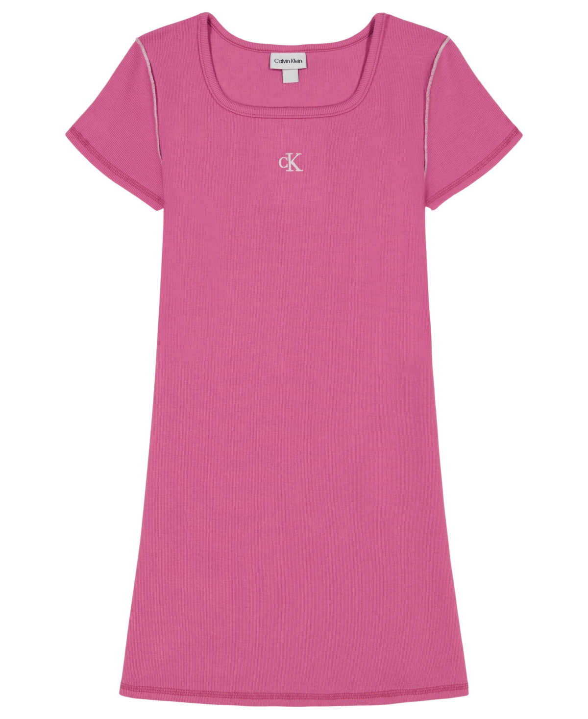 Click here for Clavin Klein Big Girls Exposed Seam Dress - Rosebu... prices
