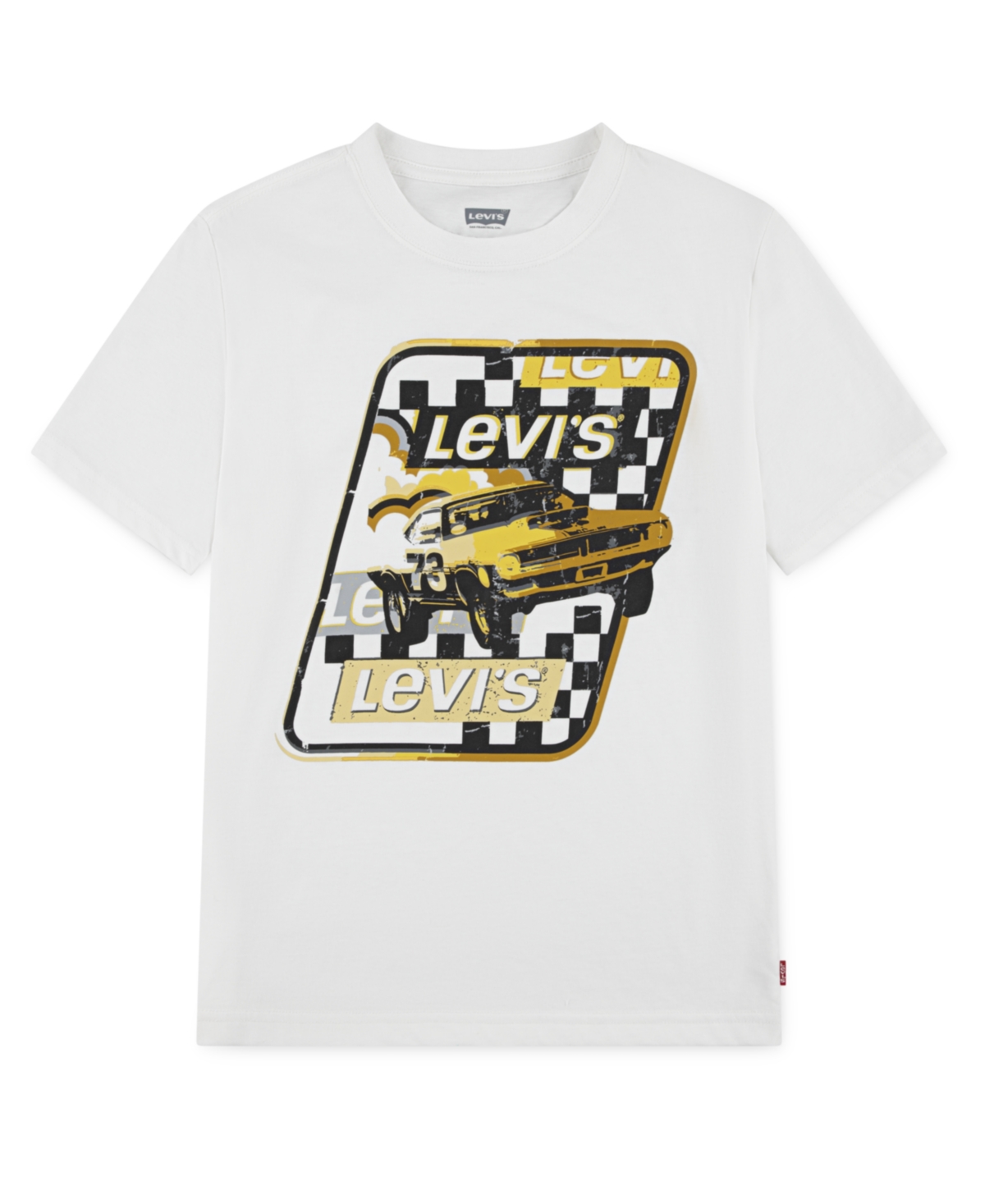 Click here for Levis Big Boys Race to the Finish T-Shirt - Blanc... prices