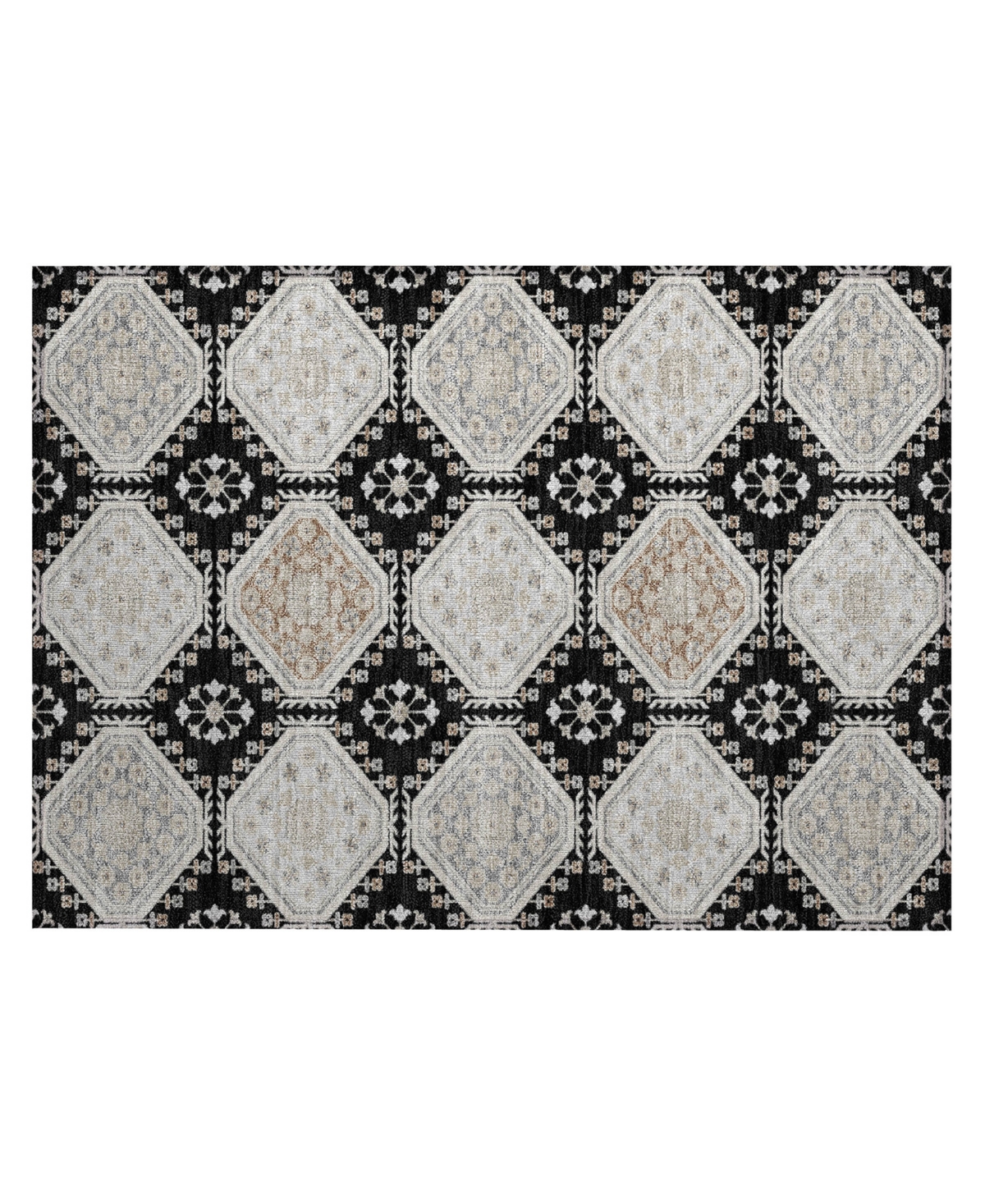 Click here for Addison Chantille ACN1443 18x26 Area Rug - Black prices
